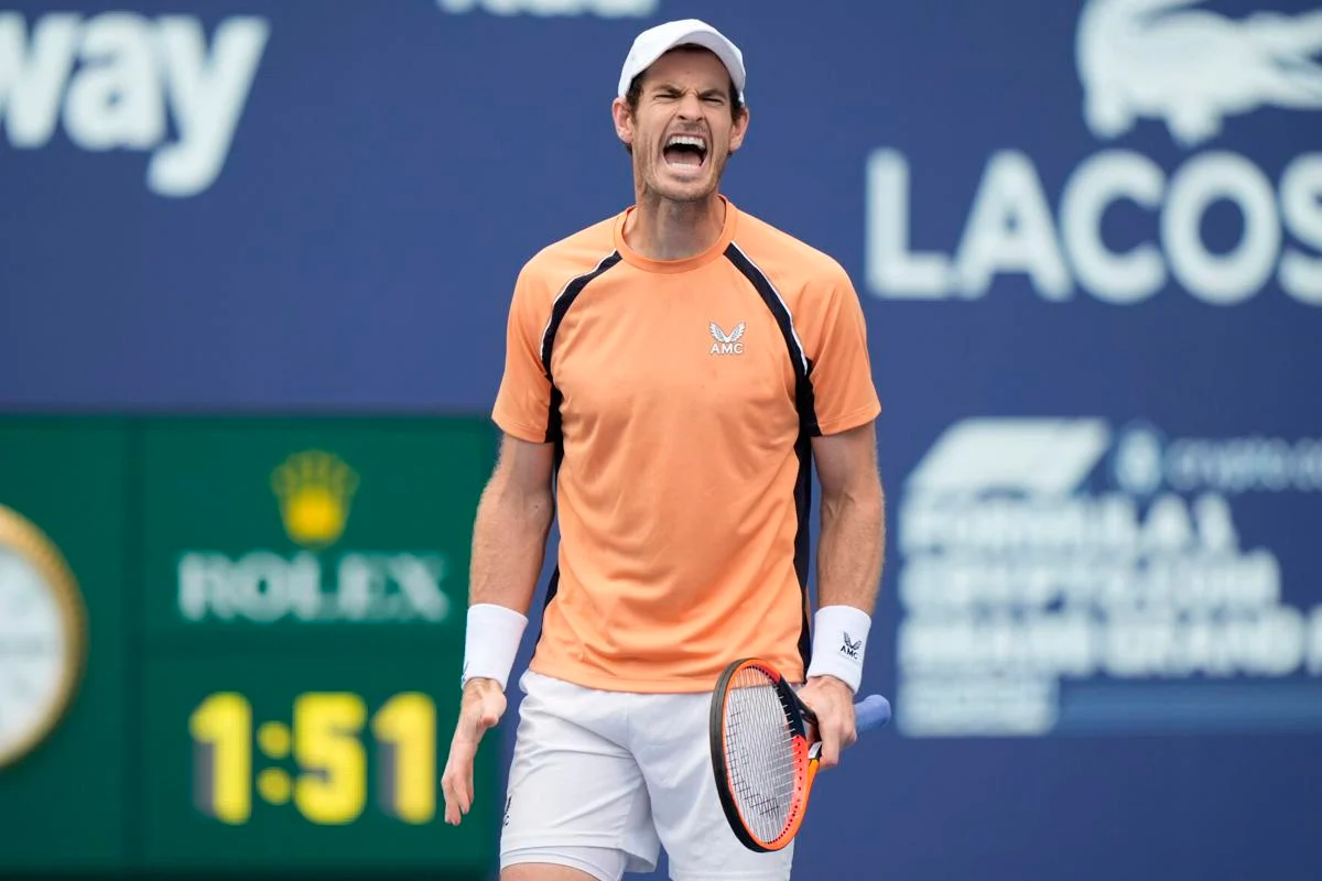 Andy Murray Defeats Berrettini in Miami - eurosportplux Andy Murray Defeats Berrettini in Miami - eurosportplux